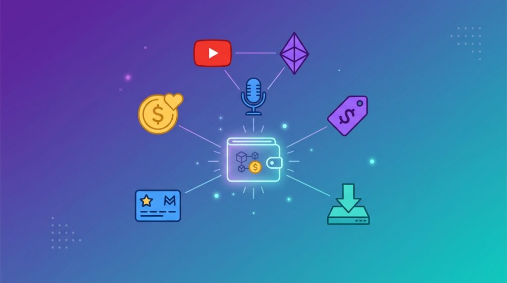 YouTube, Twitch & Podcast Monetization with Crypto: Beyond Ad Revenue ...